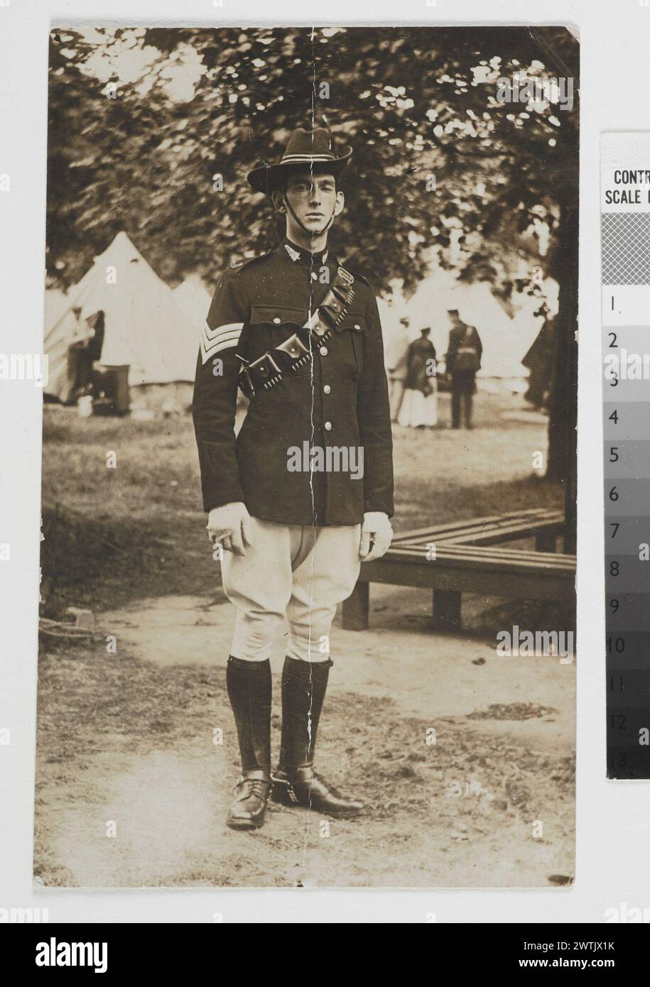 Sergeant J. Faulknor, Coronation Contingent, London gelatin silver ...