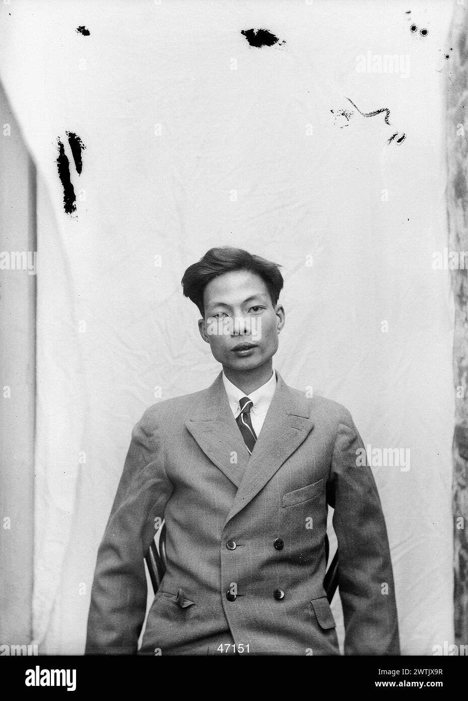 Man portraits, black-and-white negatives, gelatin dry plate negatives ...