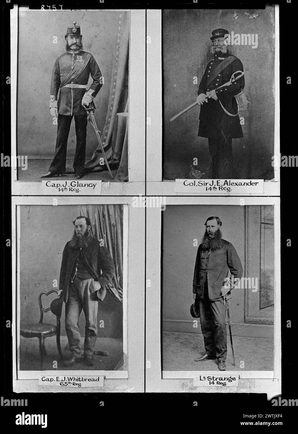 [Clancy, Alexander, Strange, Whitebread] gelatin dry plate negatives ...