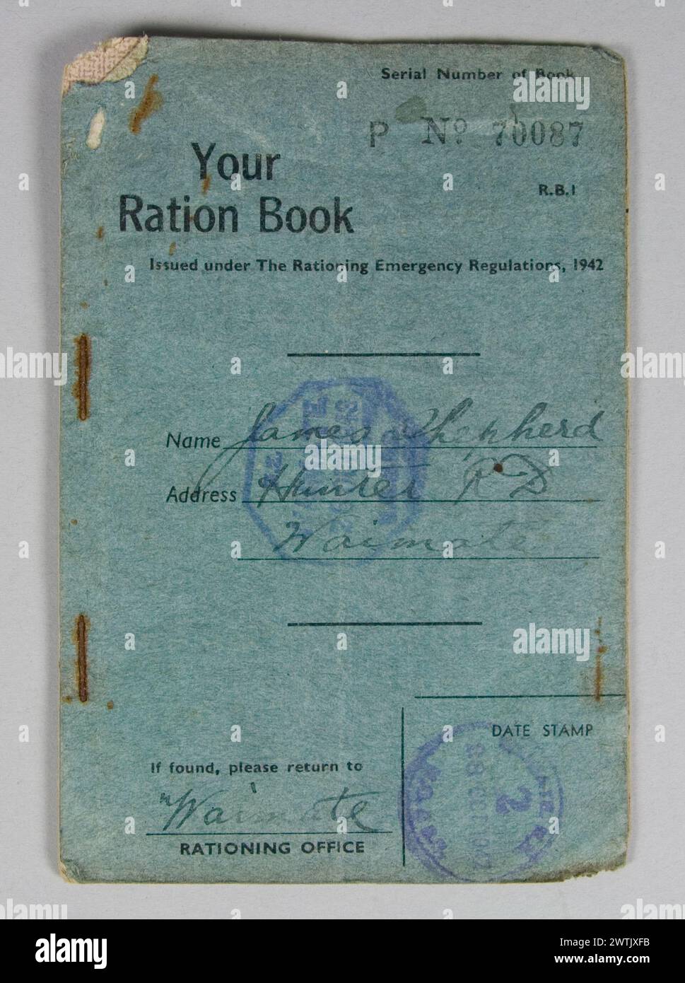Ration book ration books Stock Photo - Alamy