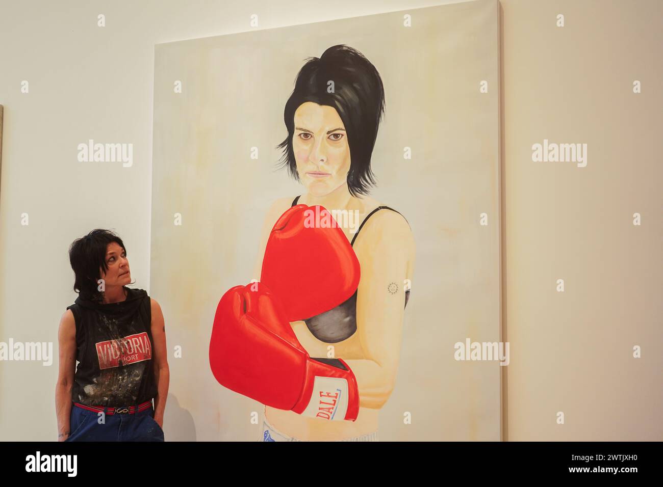 London, UK 18 March March 2024 . SUE WEBSTER (pictured) b 1967. The ...