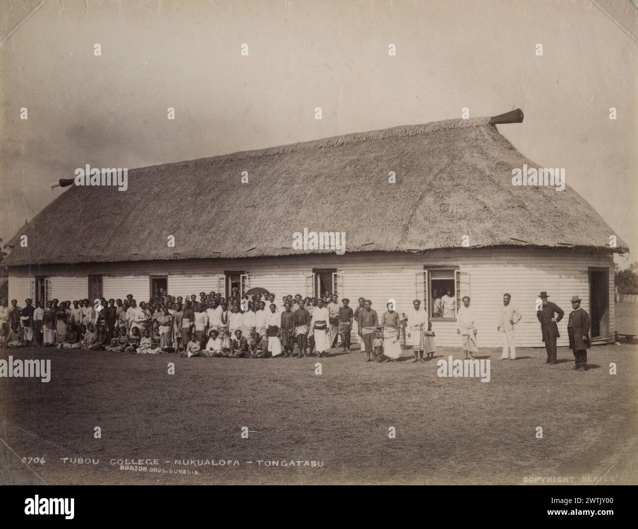 Tubou College, Nukualofa, Tongatabu [Nuku'alofa, Tongatapu] photographs ...
