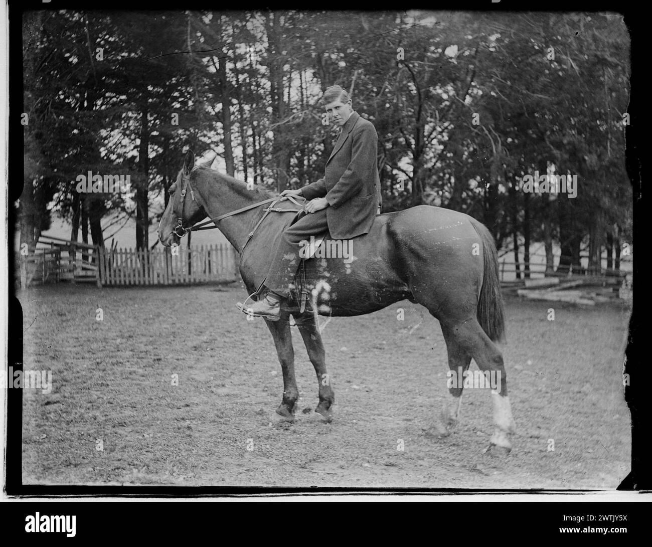 Art horsemanship Black and White Stock Photos & Images - Alamy