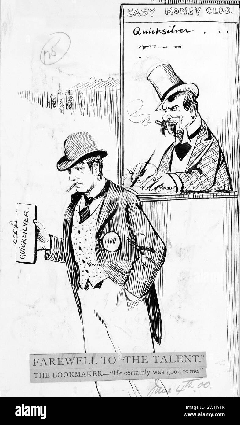 Farewell cartoon Black and White Stock Photos & Images - Alamy