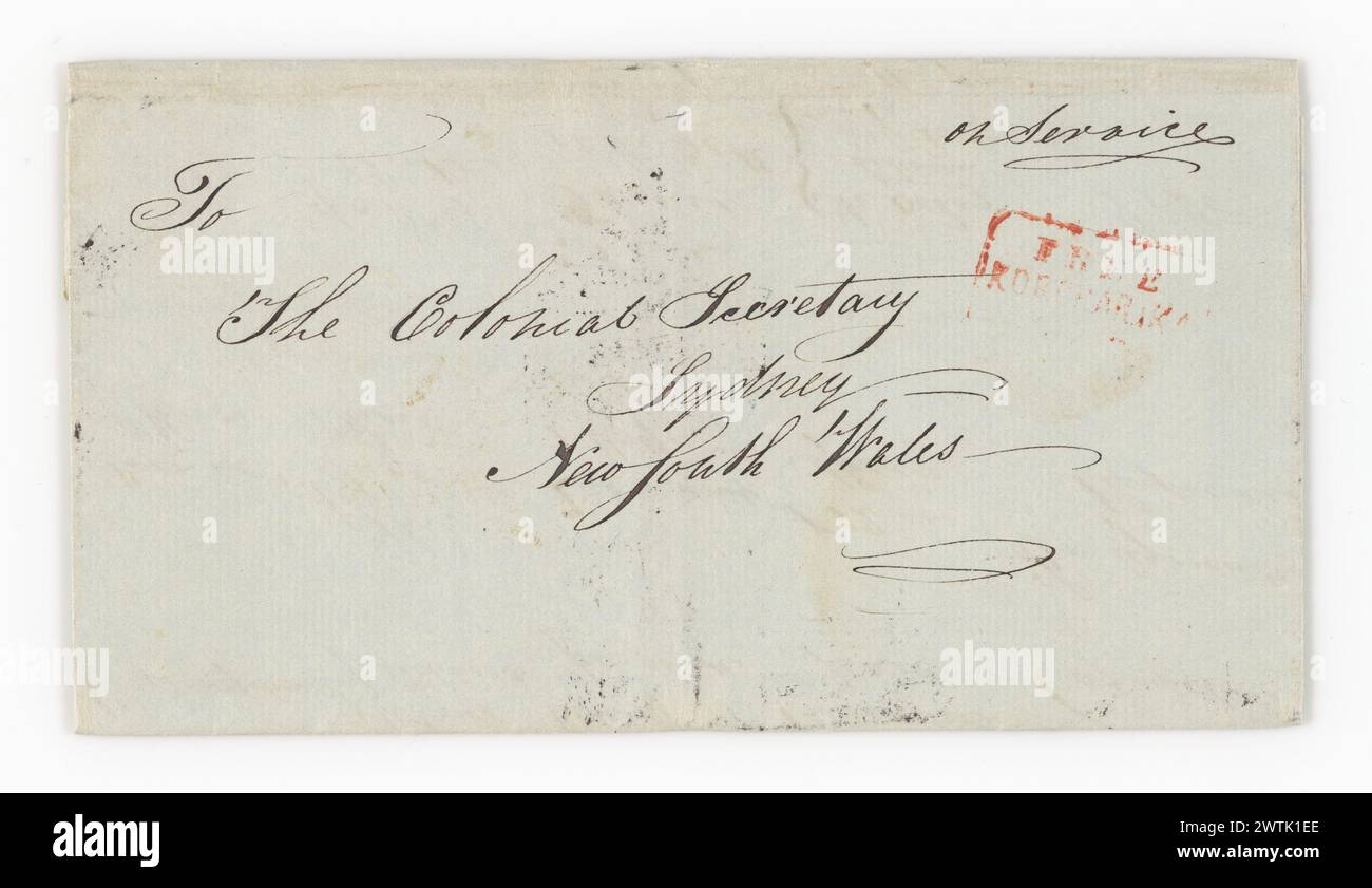 Entire pre-stamp letter Visual and Verbal Communication, letters Stock ...