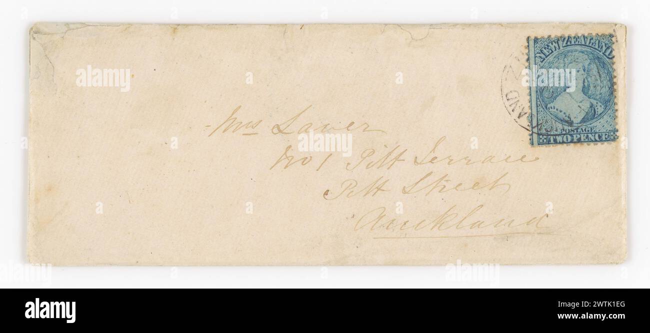 Philatelic 'cover' [envelope] Visual and Verbal Communication ...