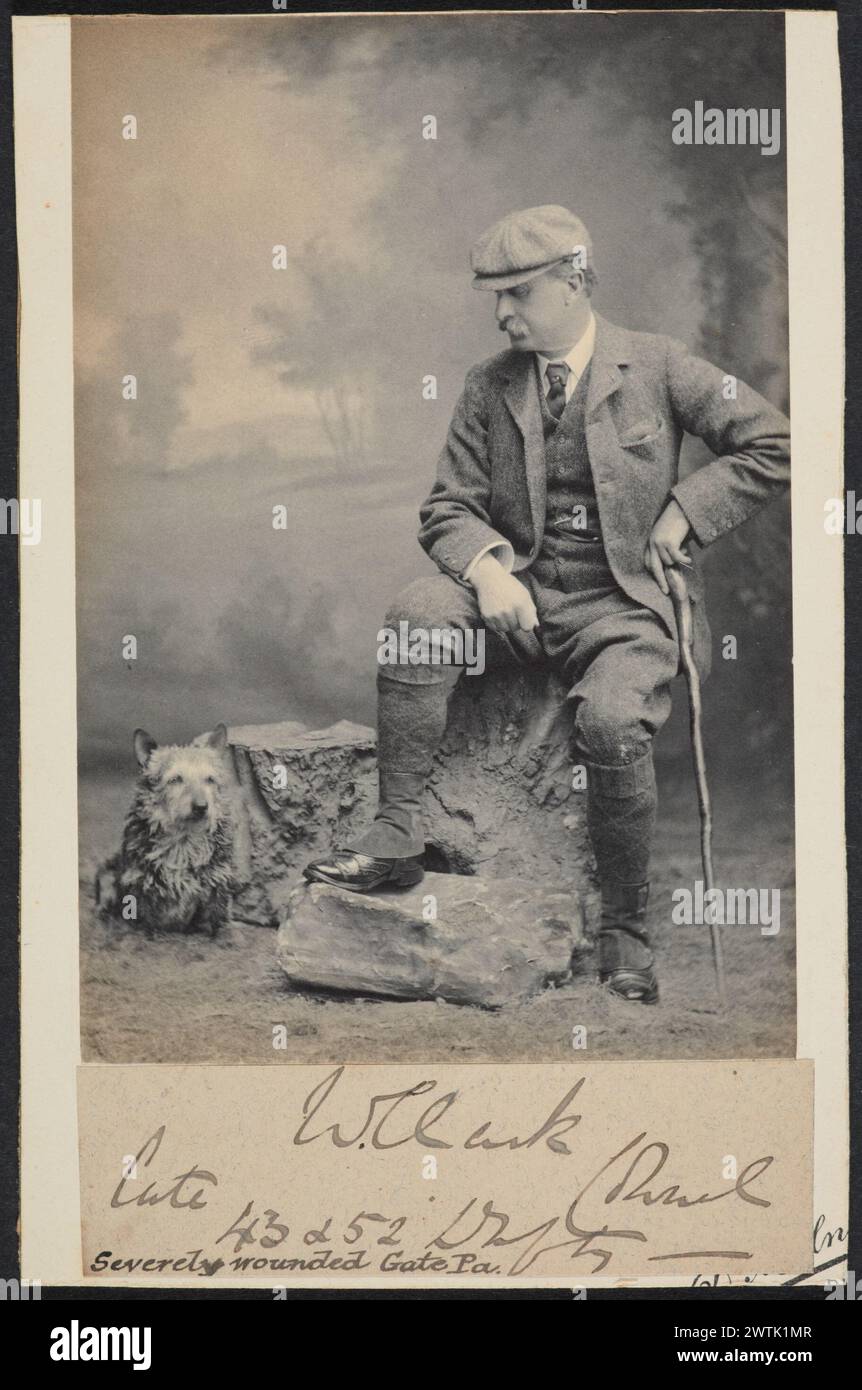 W. Clark, late 43rd and 52nd Infantry, Colonel black-and-white prints ...