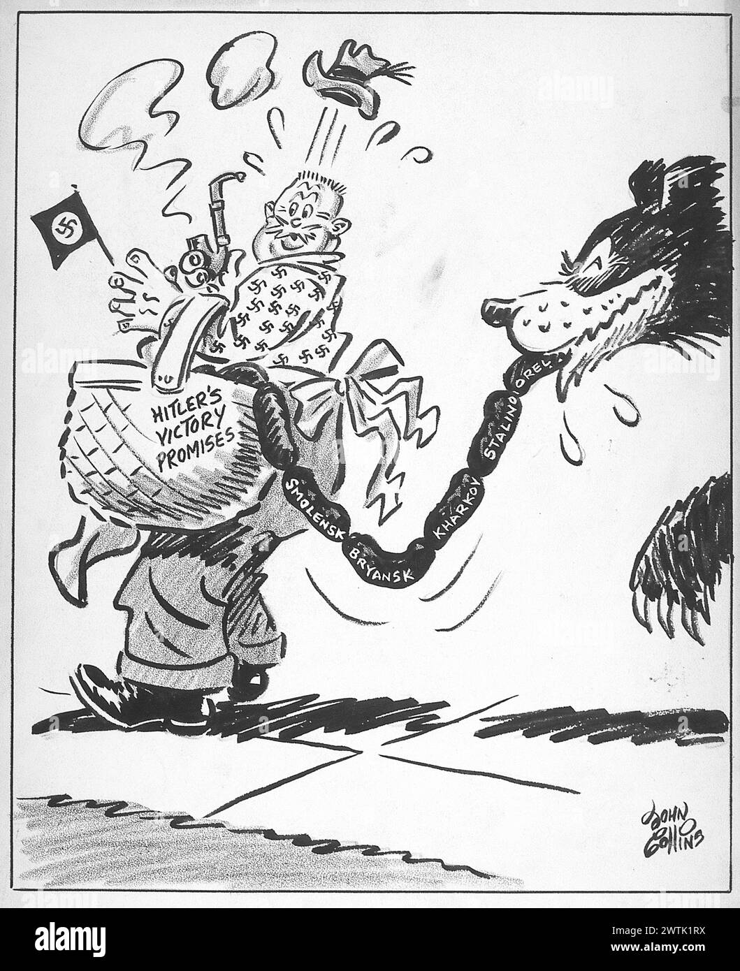 John collins cartoon Black and White Stock Photos & Images - Alamy
