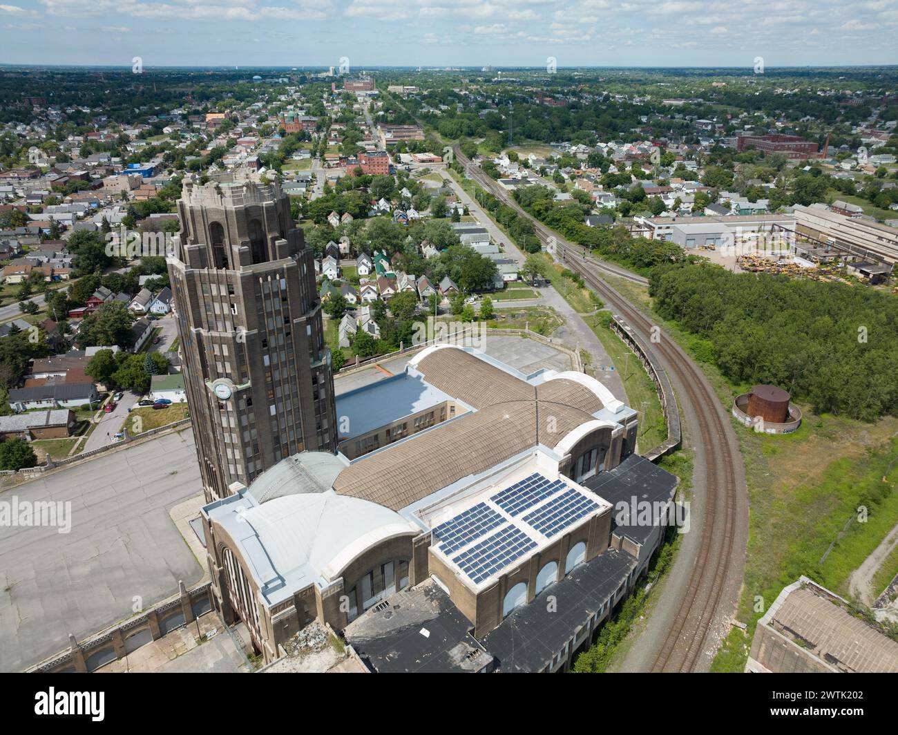Aerial view city buffalo in hi-res stock photography and images - Alamy