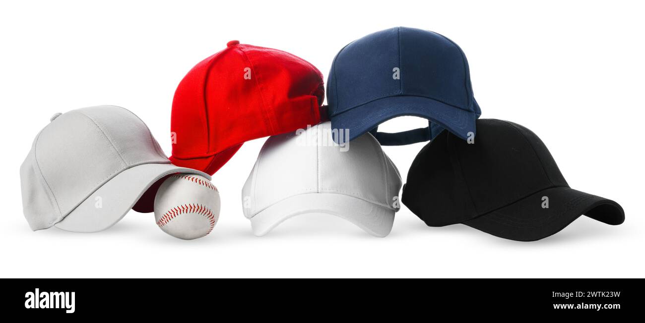 Sports team baseball caps hi-res stock photography and images - Alamy