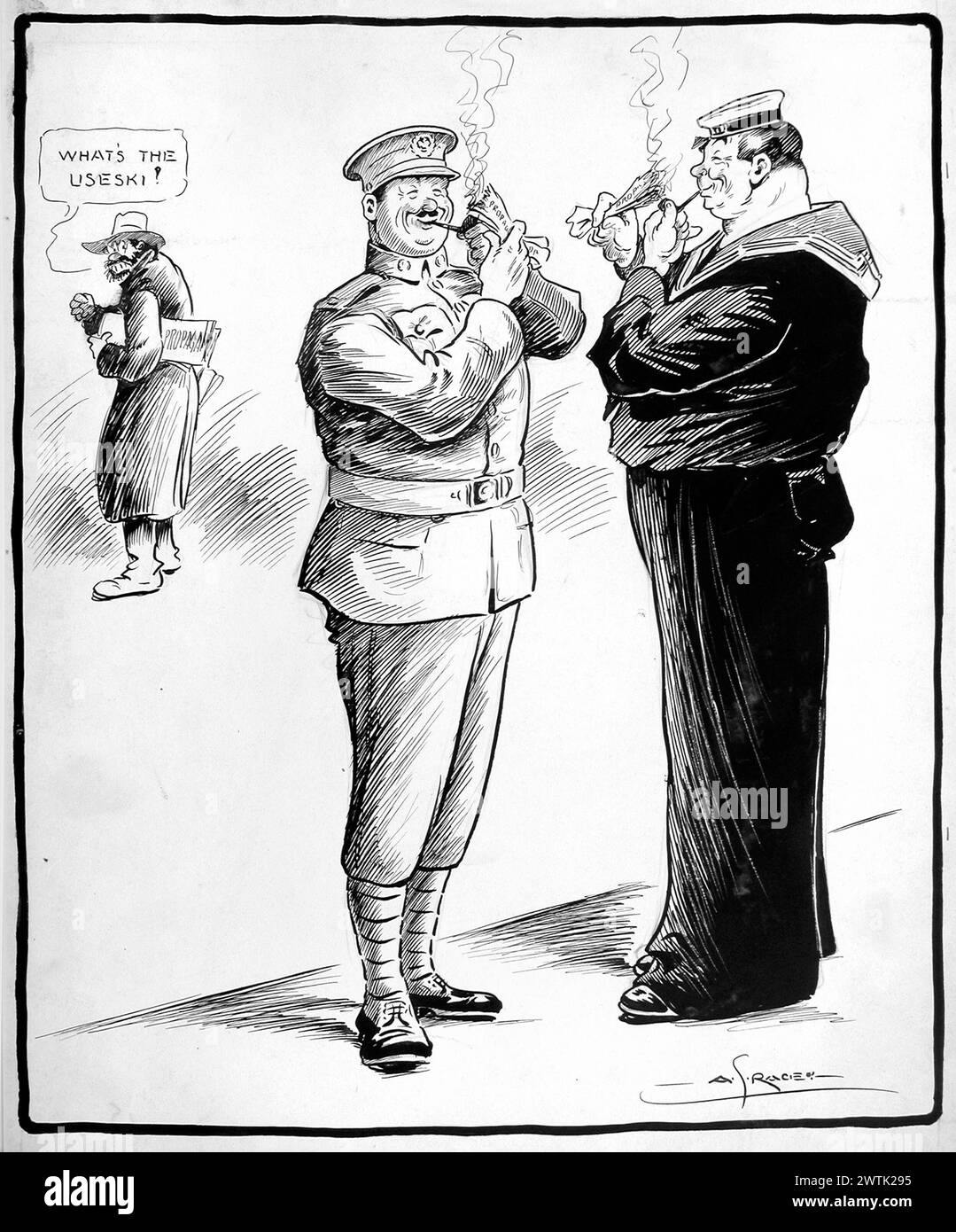 Cartoon - Hates Labor Lost or Poor Ground for Propaganda Arthur George ...