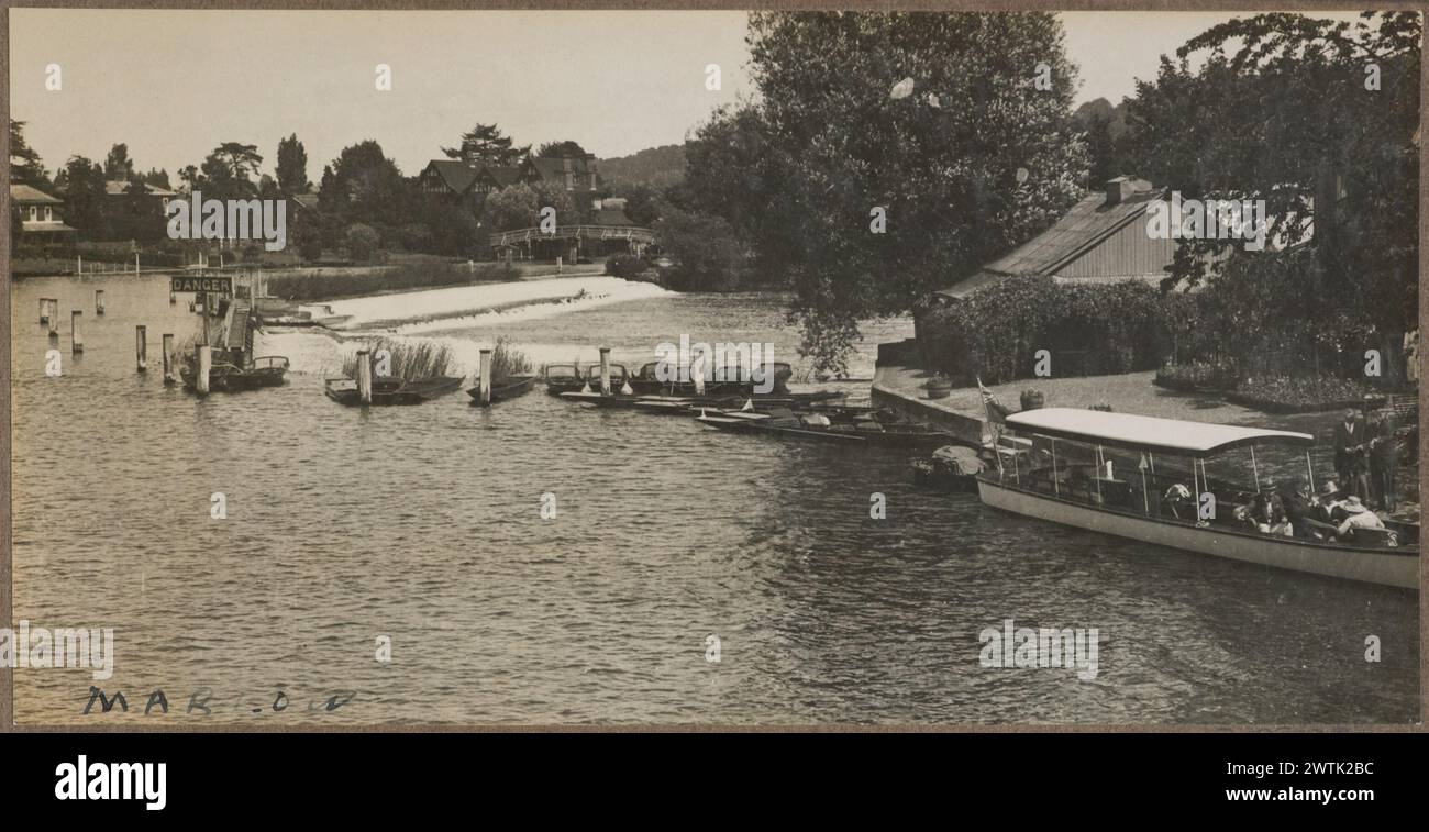 Marlow. From: World War I photograph album black-and-white prints ...