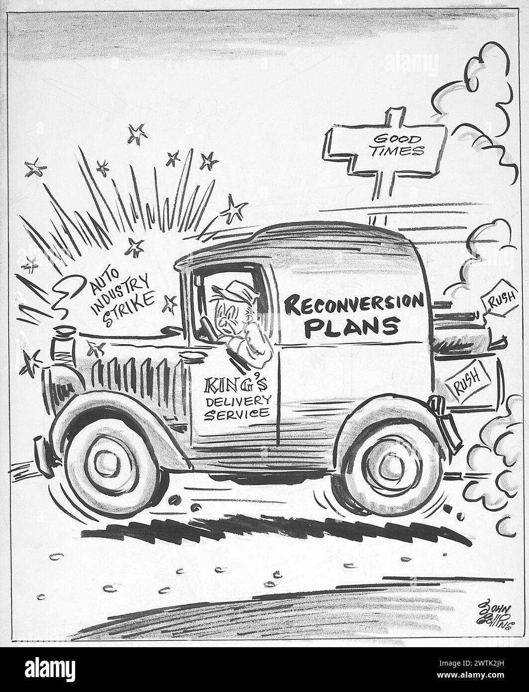Engine trouble Black and White Stock Photos & Images - Alamy