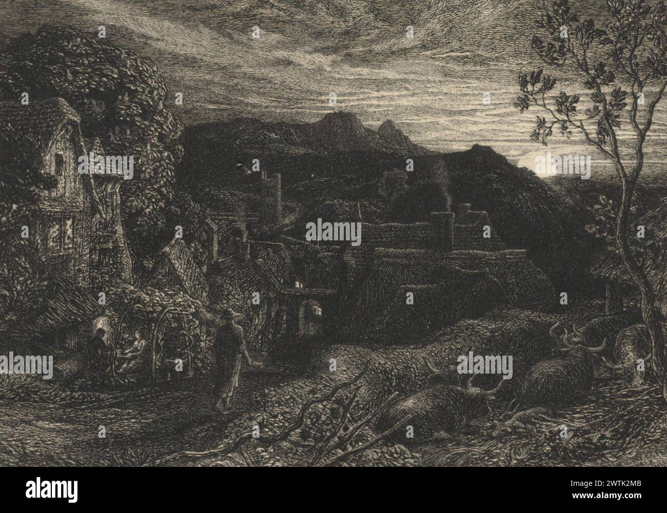 The bellman prints, etchings, works on paper Stock Photo - Alamy