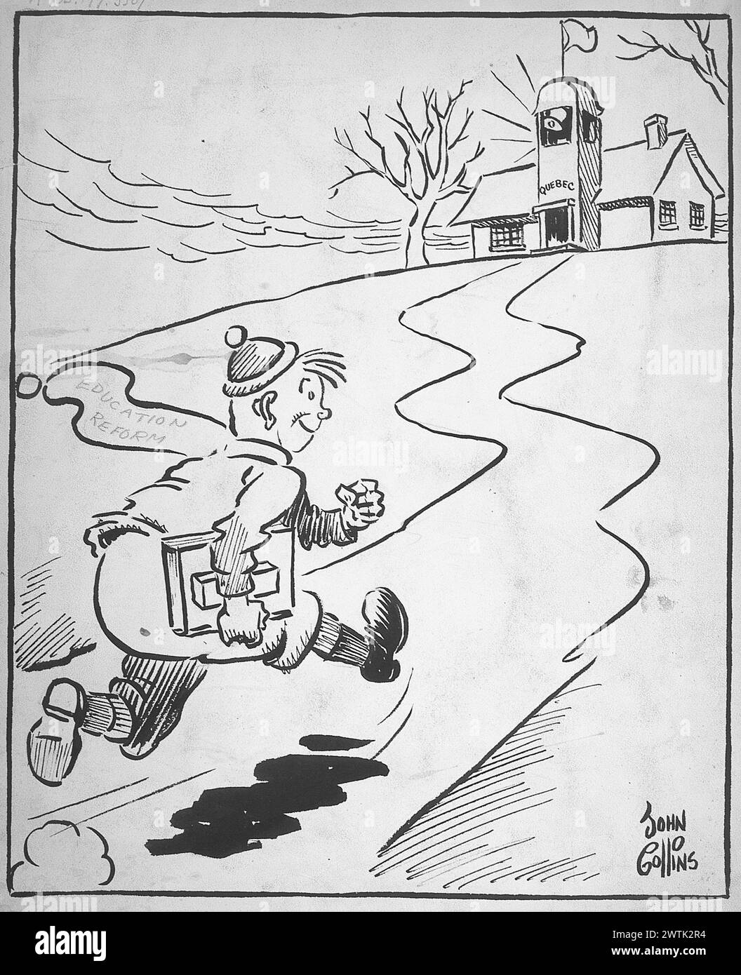 Cartoon it's never too late hi-res stock photography and images - Alamy