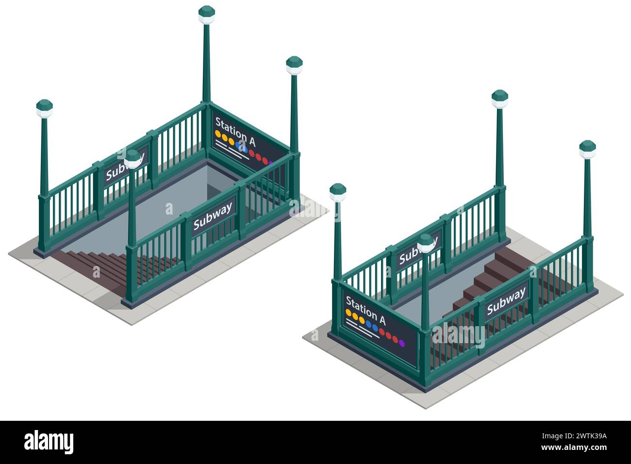 Nyc subway ticket Stock Vector Images - Alamy