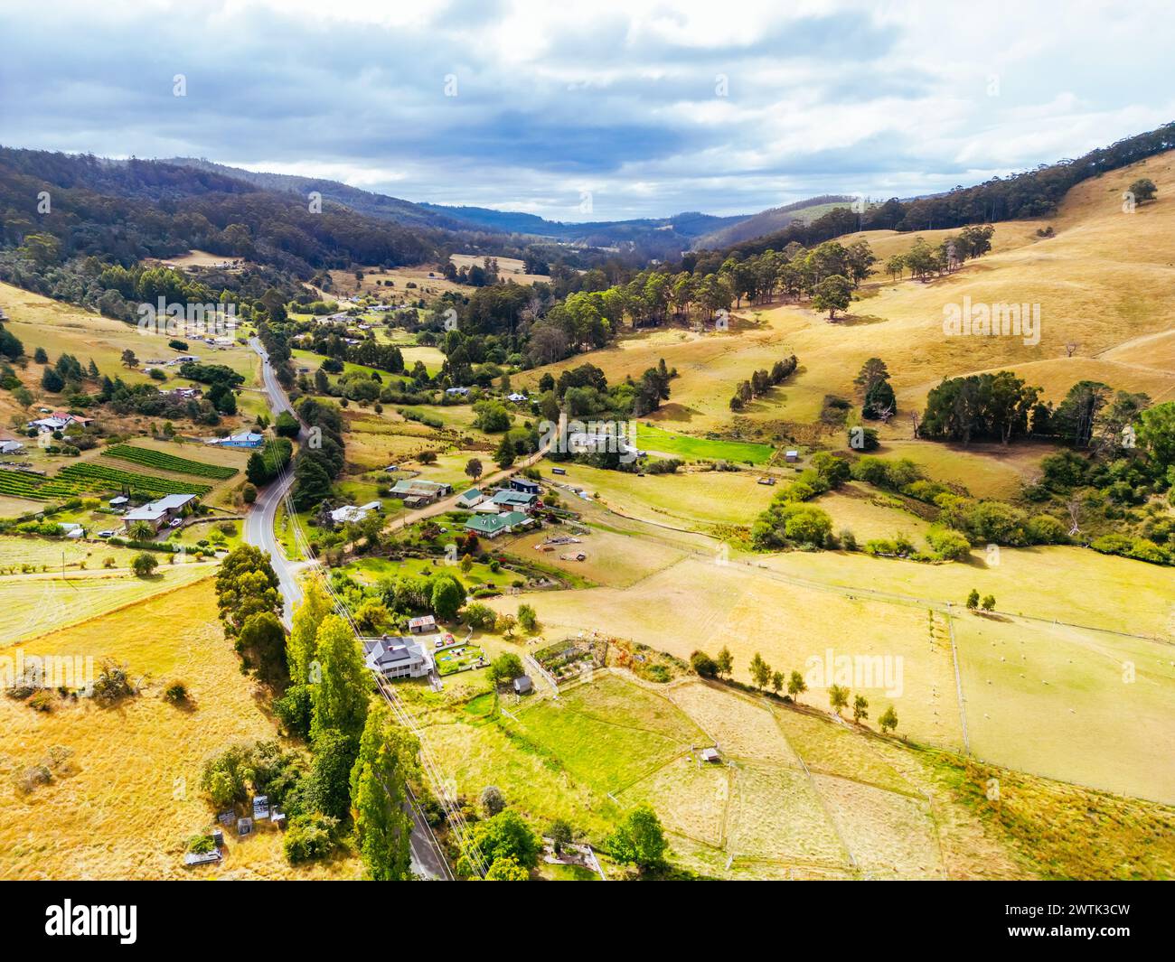 Dover in Huon Valley Tasmania Australia Stock Photo - Alamy