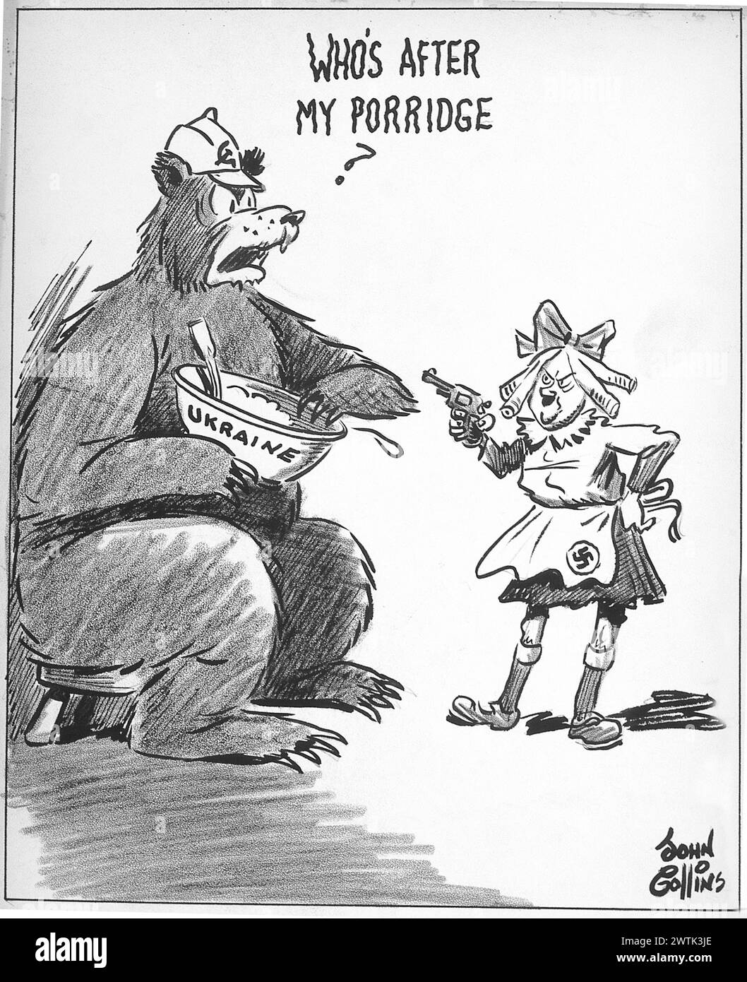 Goldilocks Black and White Stock Photos & Images - Alamy