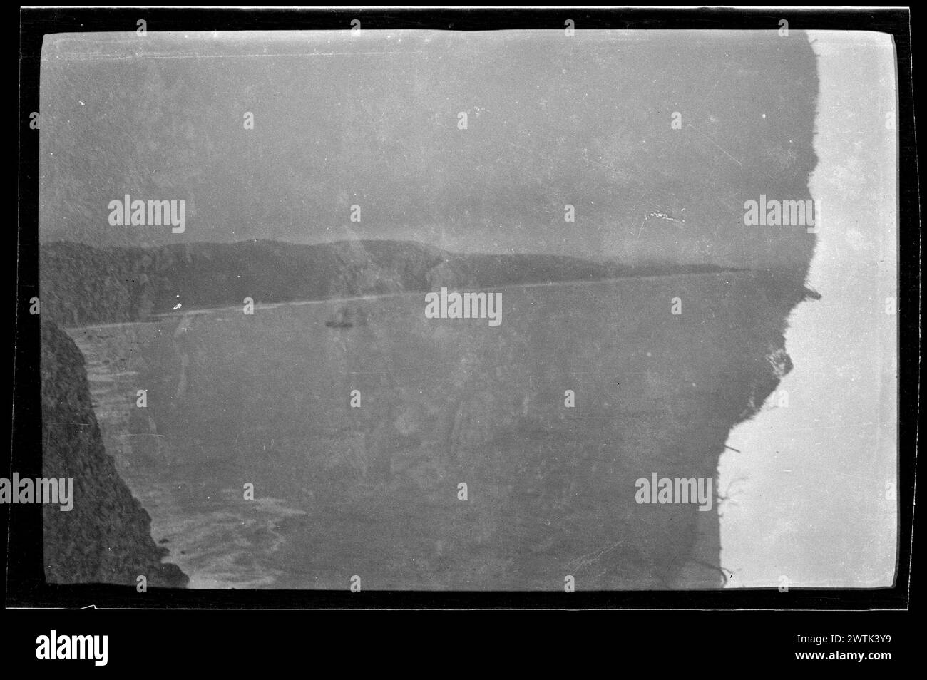 Tutanekai trip black-and-white negatives, Nitrate negatives Stock Photo ...