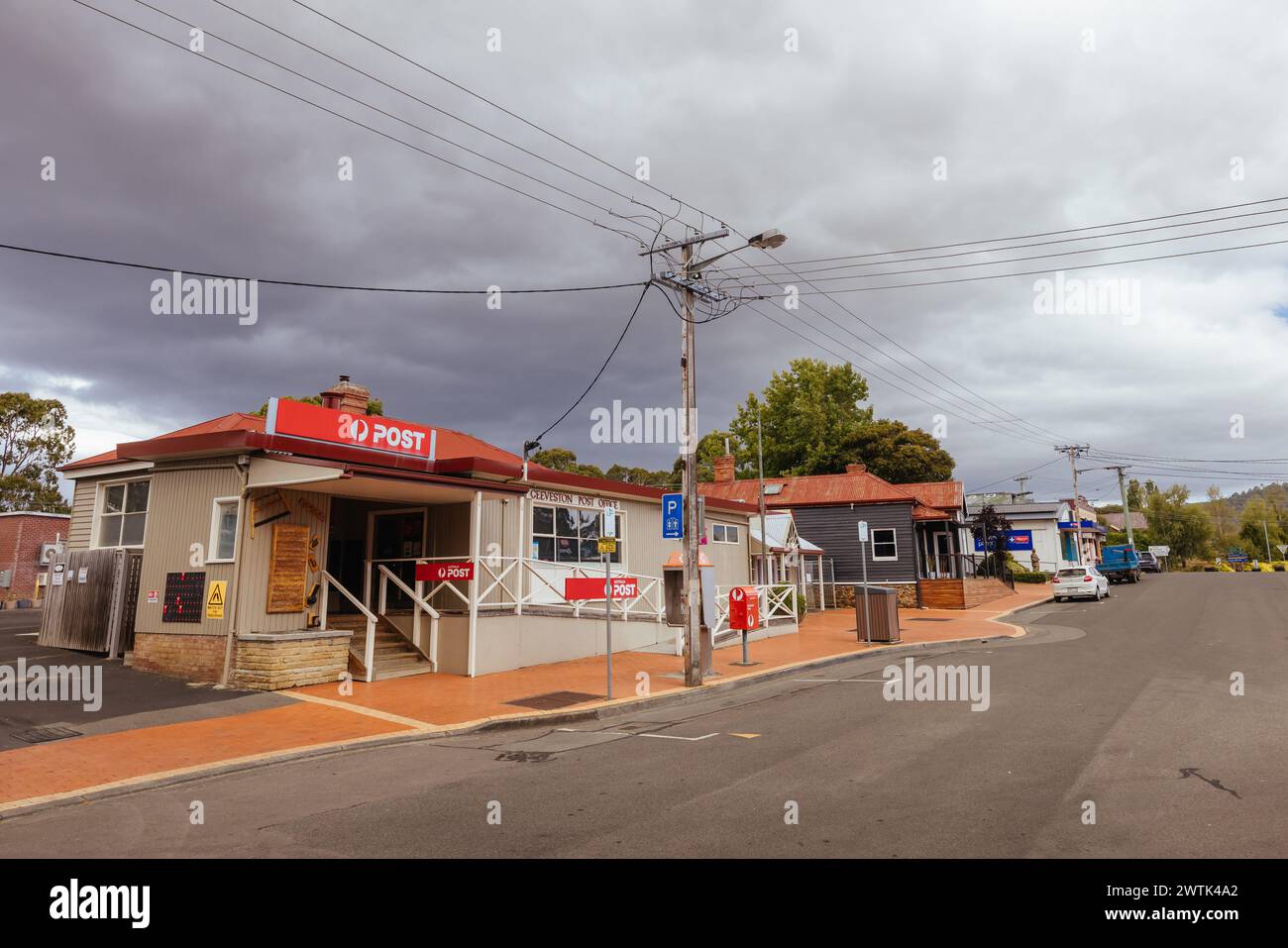Geeveston in Huon Valley Tasmania Australia Stock Photo - Alamy