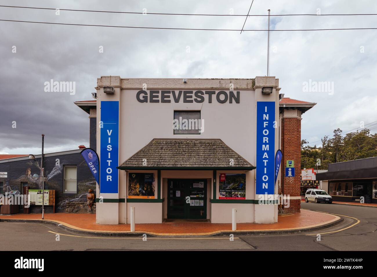 Geeveston in Huon Valley Tasmania Australia Stock Photo - Alamy