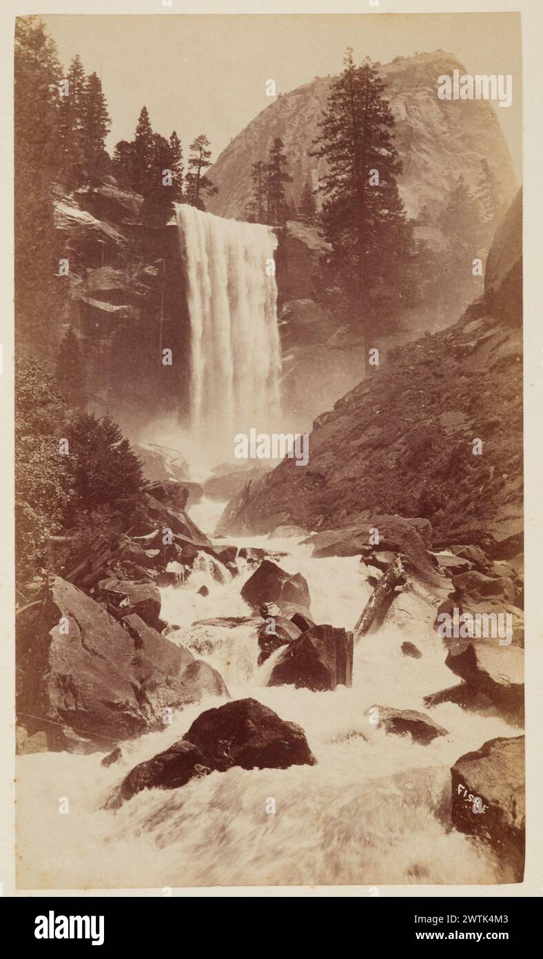 Vernal Fall, 350 feet. From the album: photographs of Yosemite Valley ...
