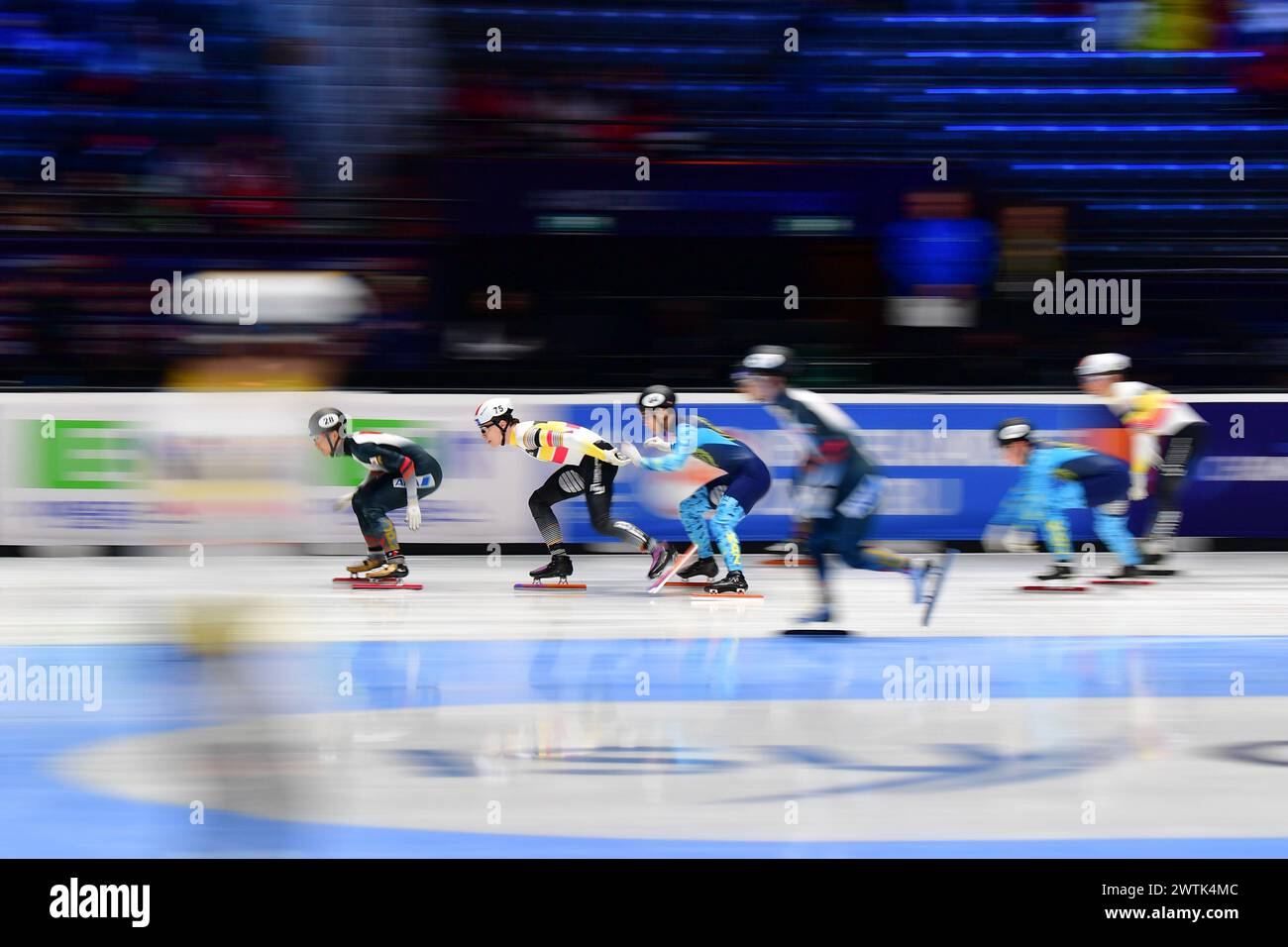 YOSHINAGA Kazuki JPN and VAN DAMME Warre BEL competing in the relay on ...