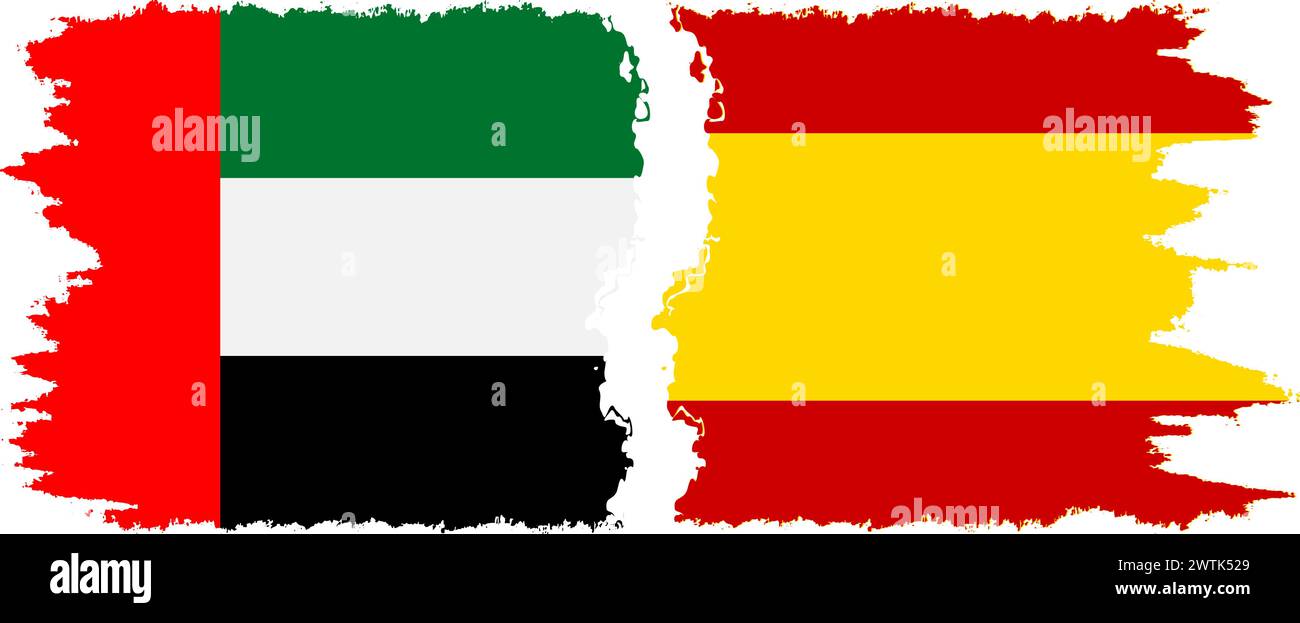 Spain and united arab emirates Stock Vector Images - Alamy