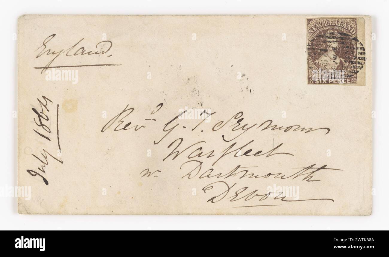 Philatelic 'cover' [envelope] Visual and Verbal Communication ...