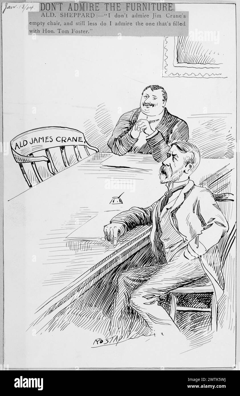 Cartoon - Don't Admire the Furniture Rostap (1866-1949 Stock Photo - Alamy