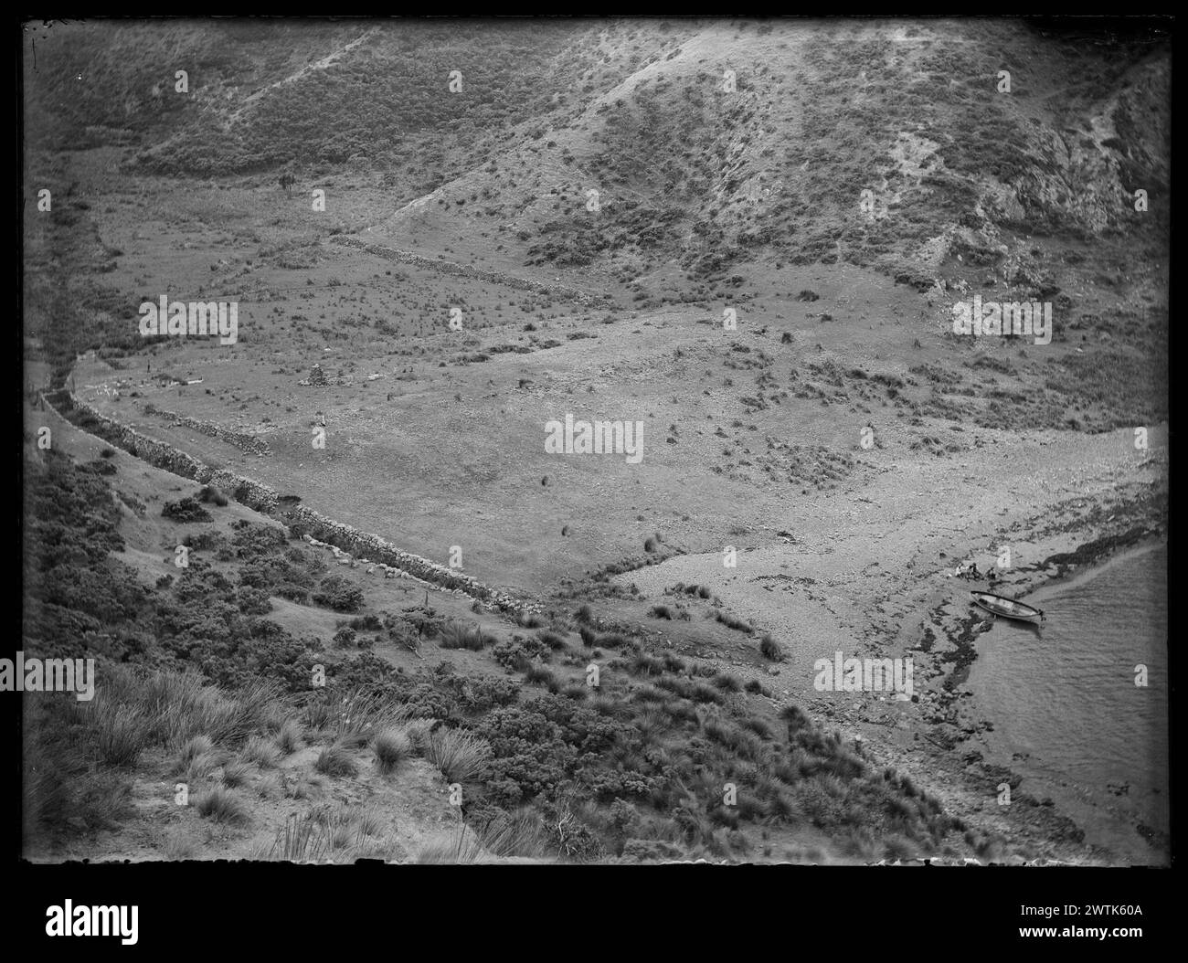 Valley from ruins Black and White Stock Photos & Images - Alamy