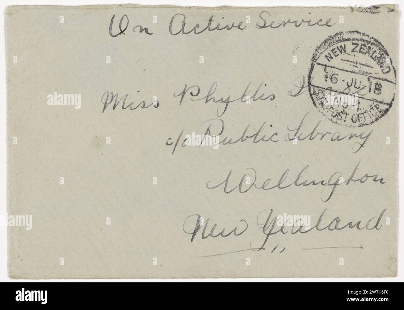 Philatelic 'cover' [envelope], WWI envelopes Stock Photo - Alamy