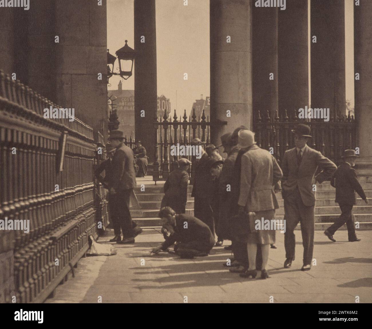 The pavement artist carbon prints, black-and-white prints, works of art ...