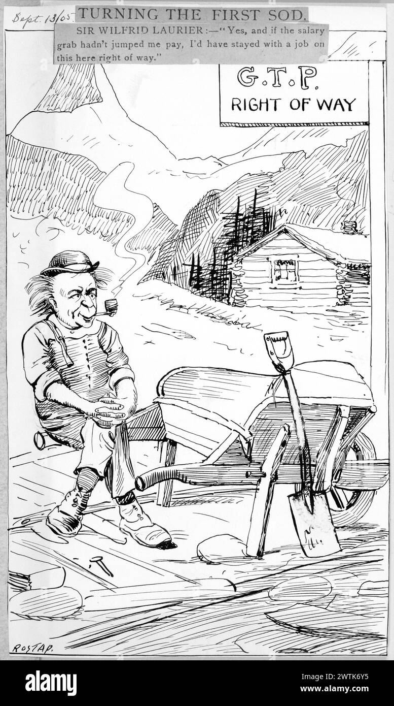 Turning the sod hi-res stock photography and images - Alamy