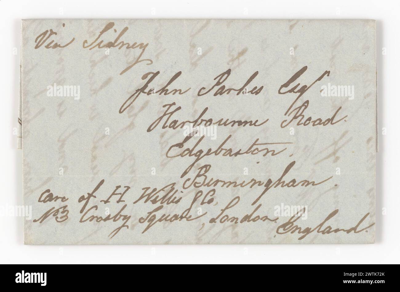 Entire pre-stamp letter Visual and Verbal Communication, letters Stock ...