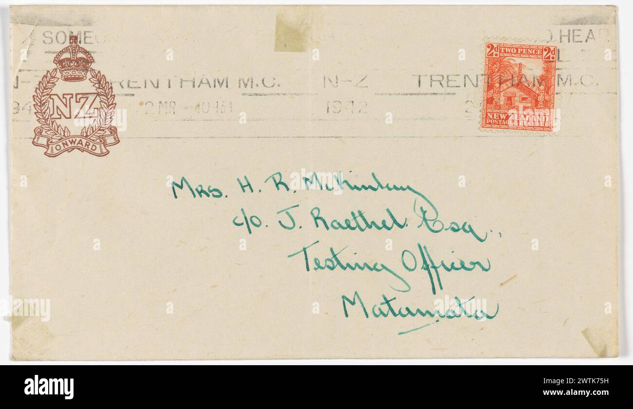 Envelope wwii hi-res stock photography and images - Alamy