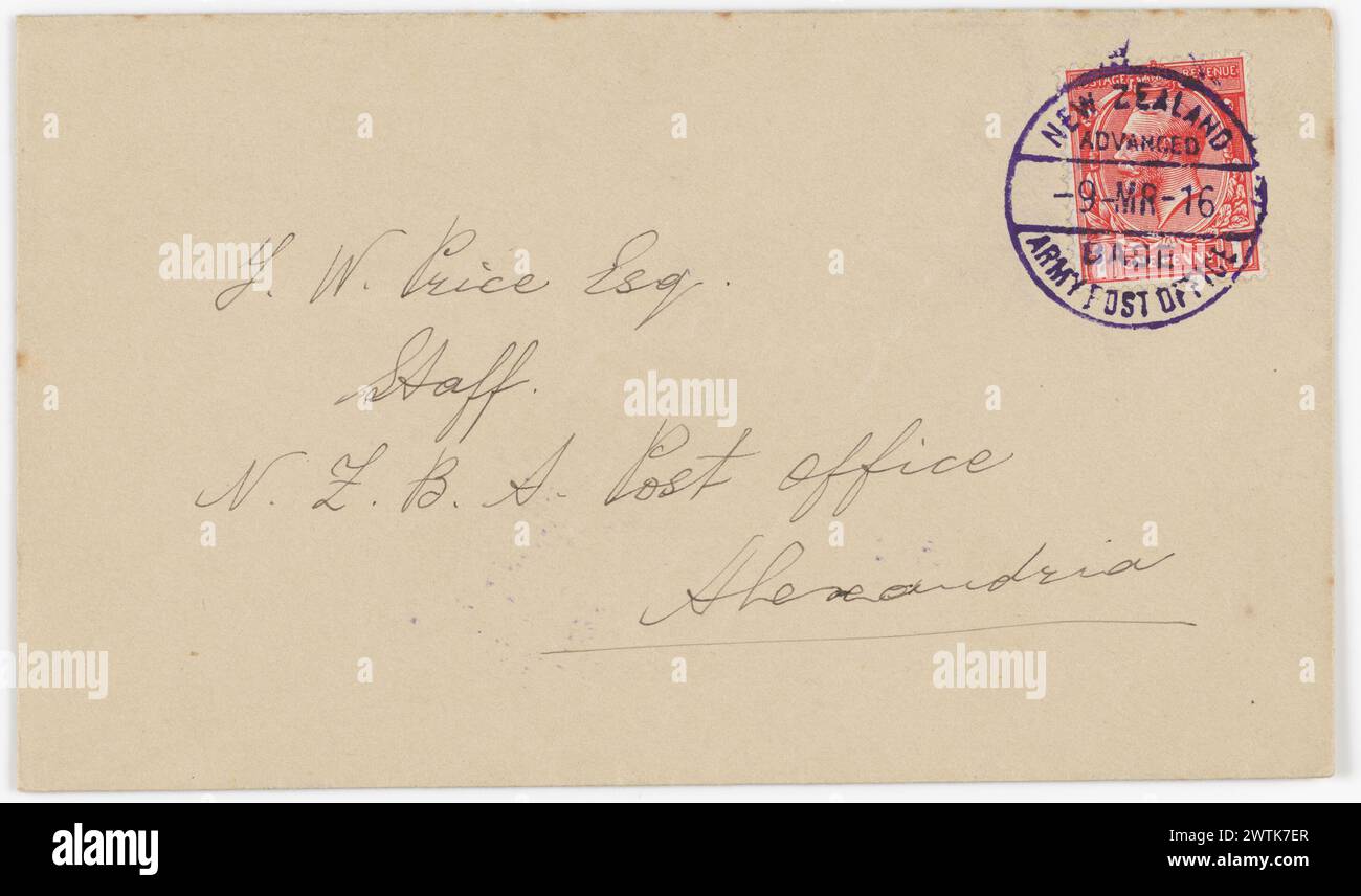 Philatelic 'cover' [envelope], WWI Visual and Verbal Communication ...
