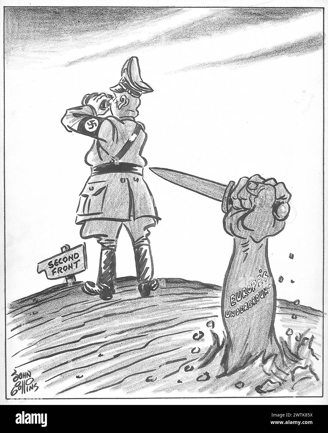 Agricultural crops in spring Black and White Stock Photos & Images - Alamy