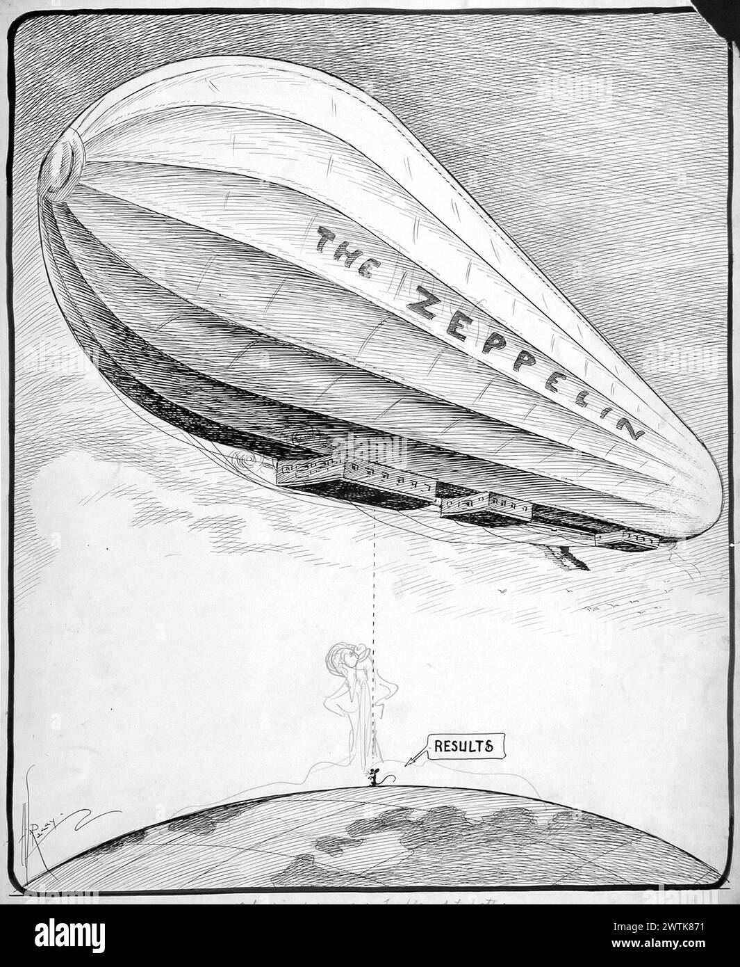 Cartoon - The Truthful Old fable Up to Date Arthur George Racey (1870 ...