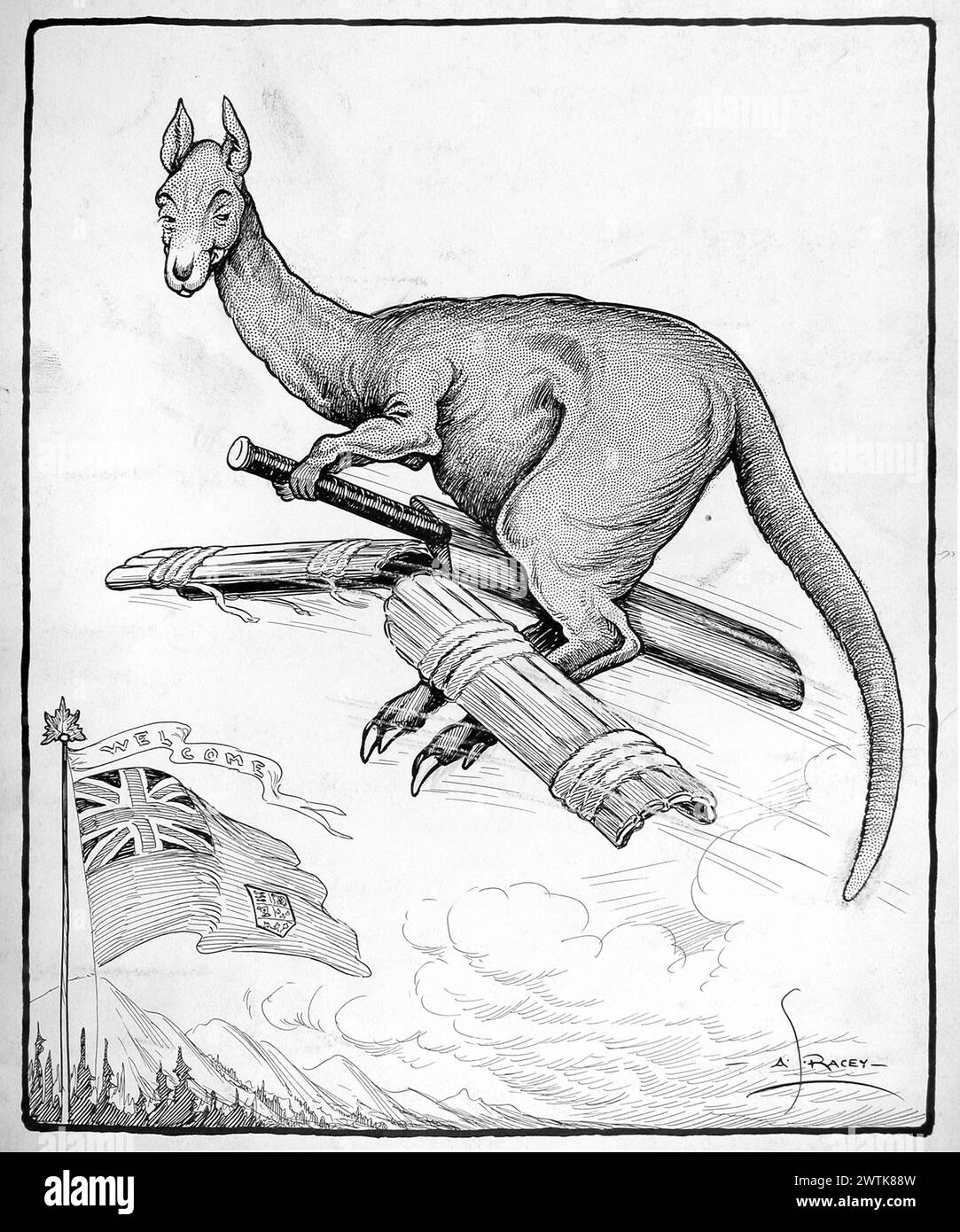 Cartoon - Welcome to the Antipodean Exponents of the Empire's Game ...