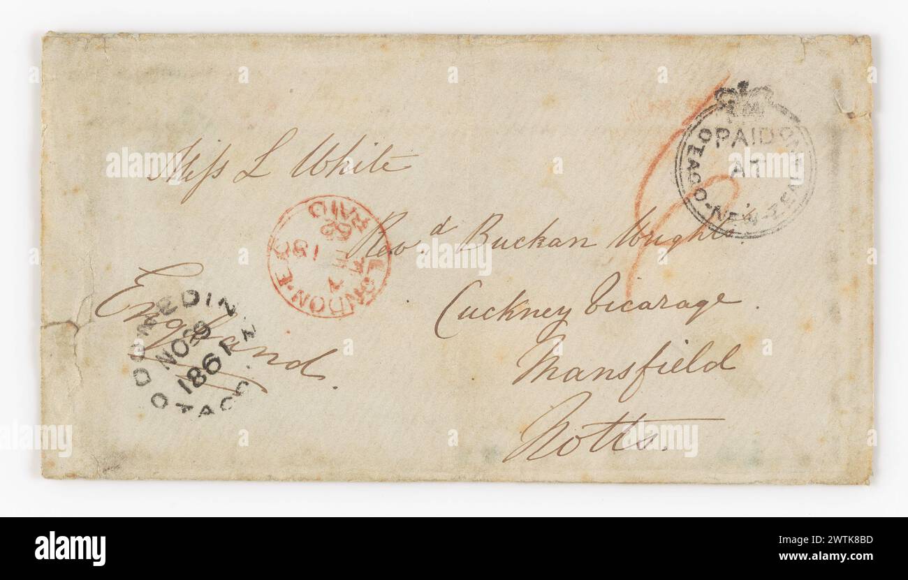 Philatelic pre-stamp cover Visual and Verbal Communication, envelopes ...