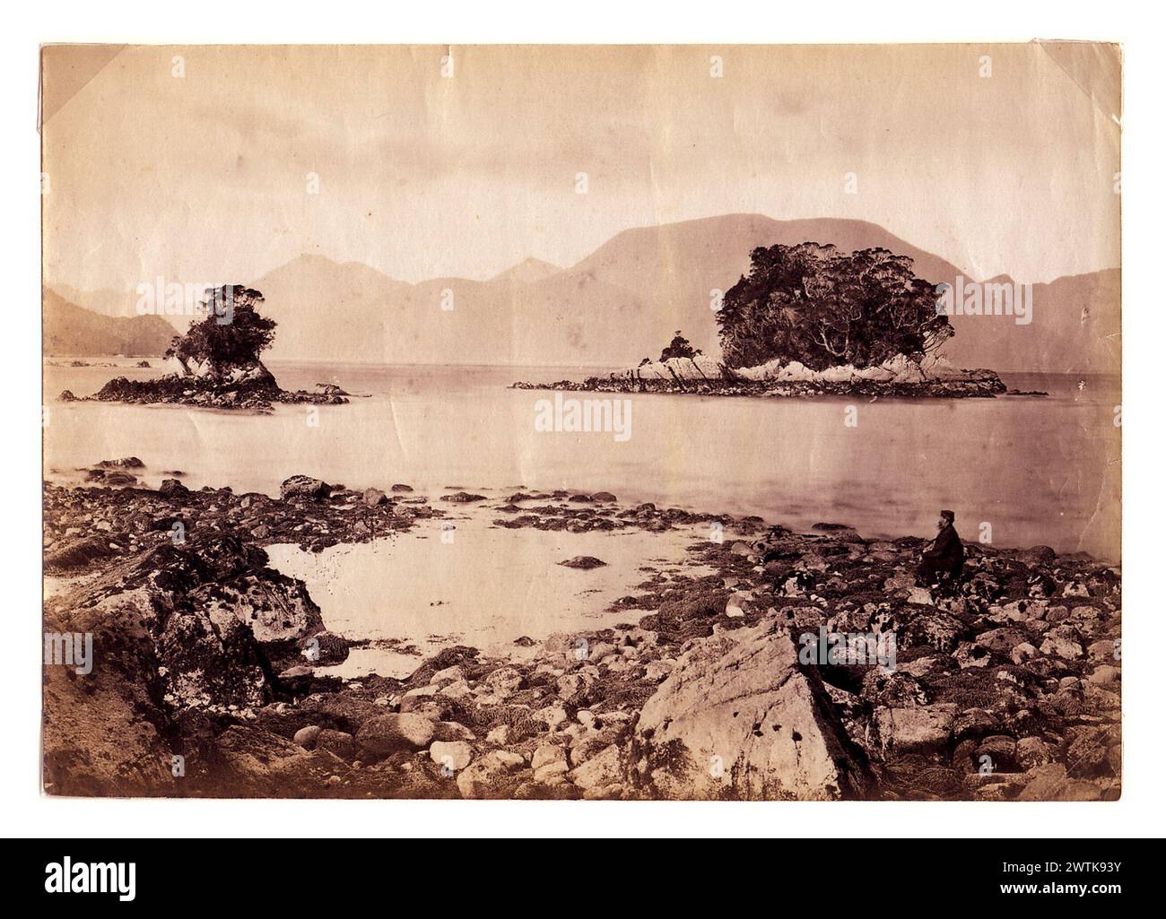 The Lump, Divide Head, Chalky Inlet photographic prints, black-and ...