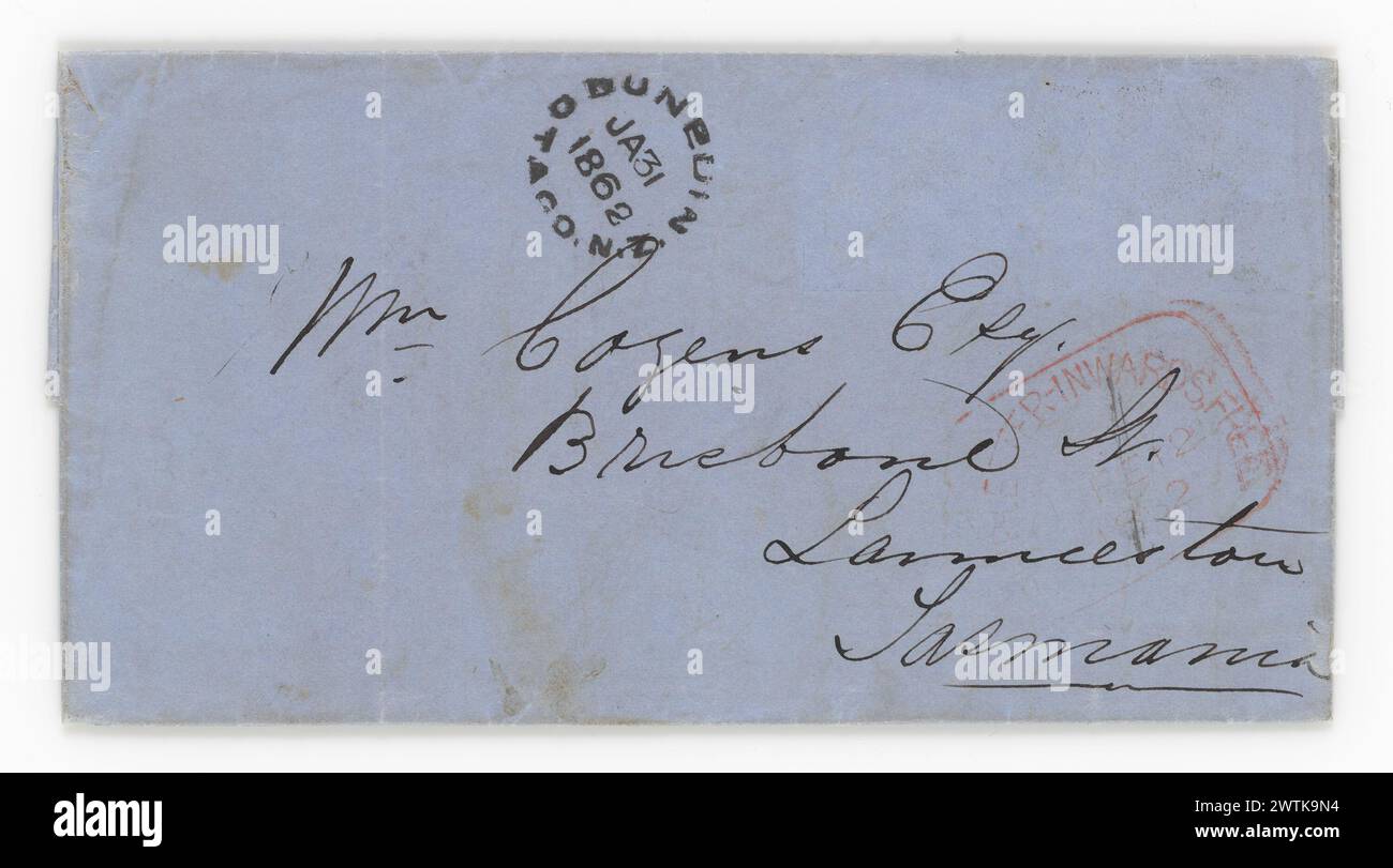 Entire pre-stamp letter Visual and Verbal Communication, letters Stock ...