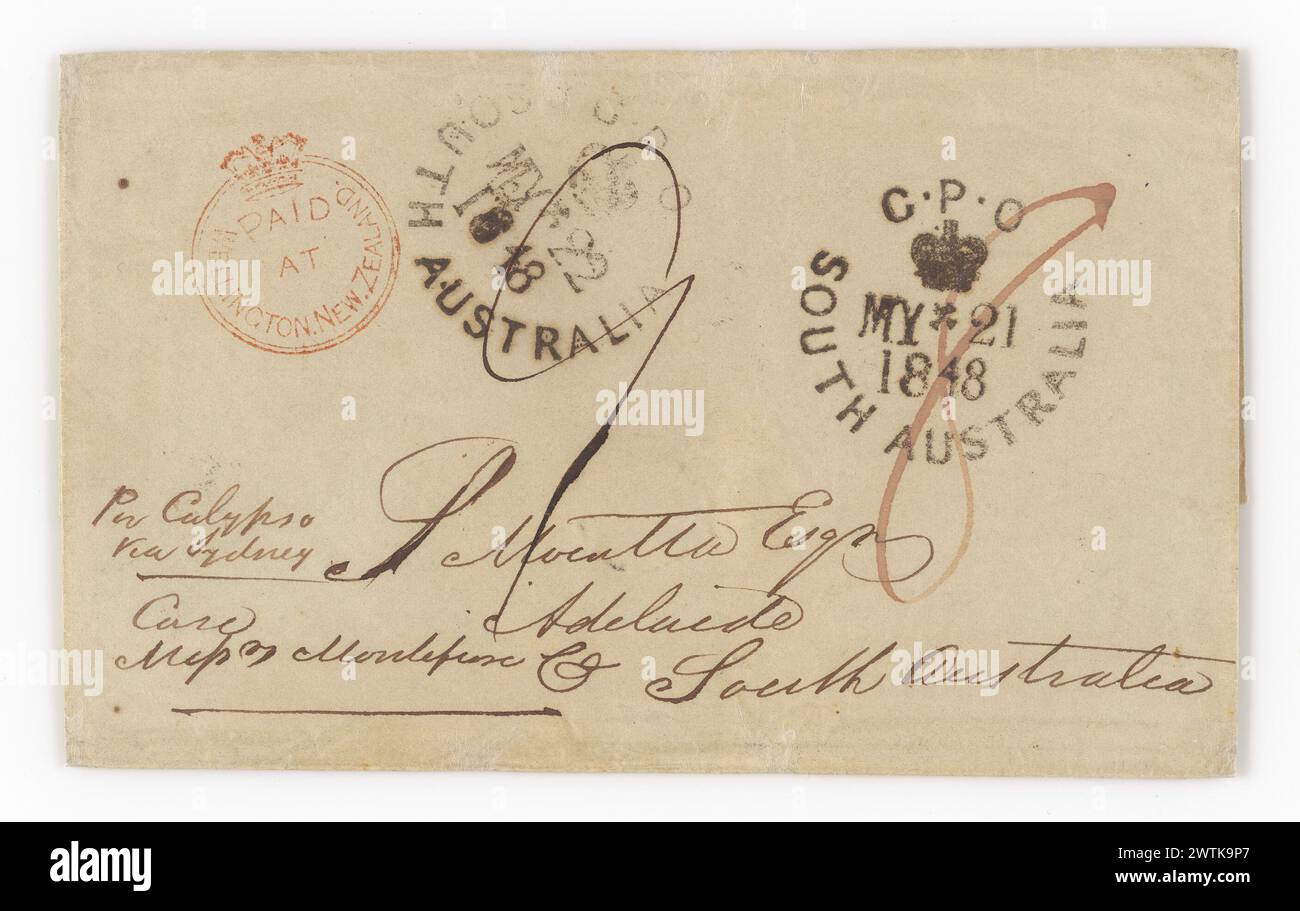 Philatelic pre-stamp cover Visual and Verbal Communication, envelopes ...