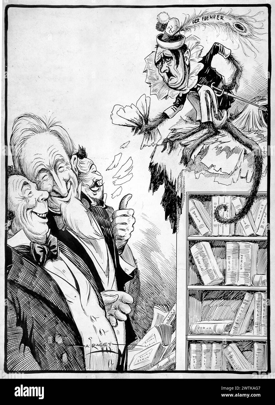 Cartoon - The Mischievous Monkey and the World Library Arthur George ...