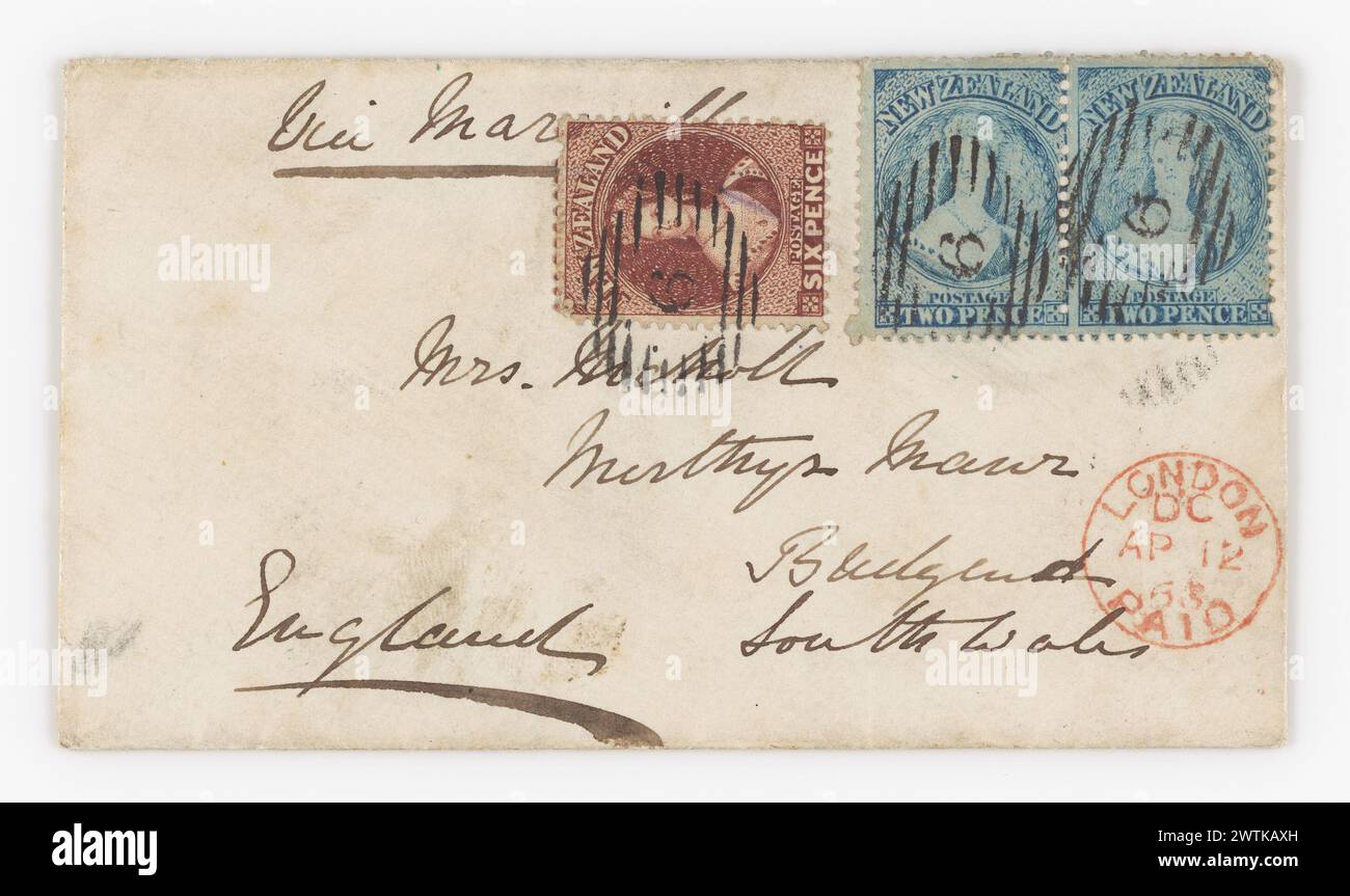 Philatelic 'cover' [envelope] Visual and Verbal Communication ...