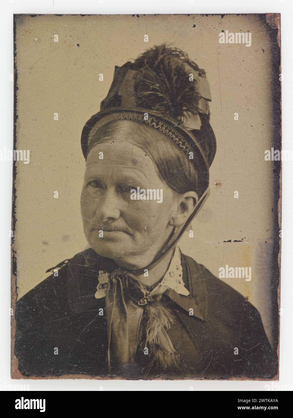 Woman tintypes, studio portraits, photographs Stock Photo - Alamy
