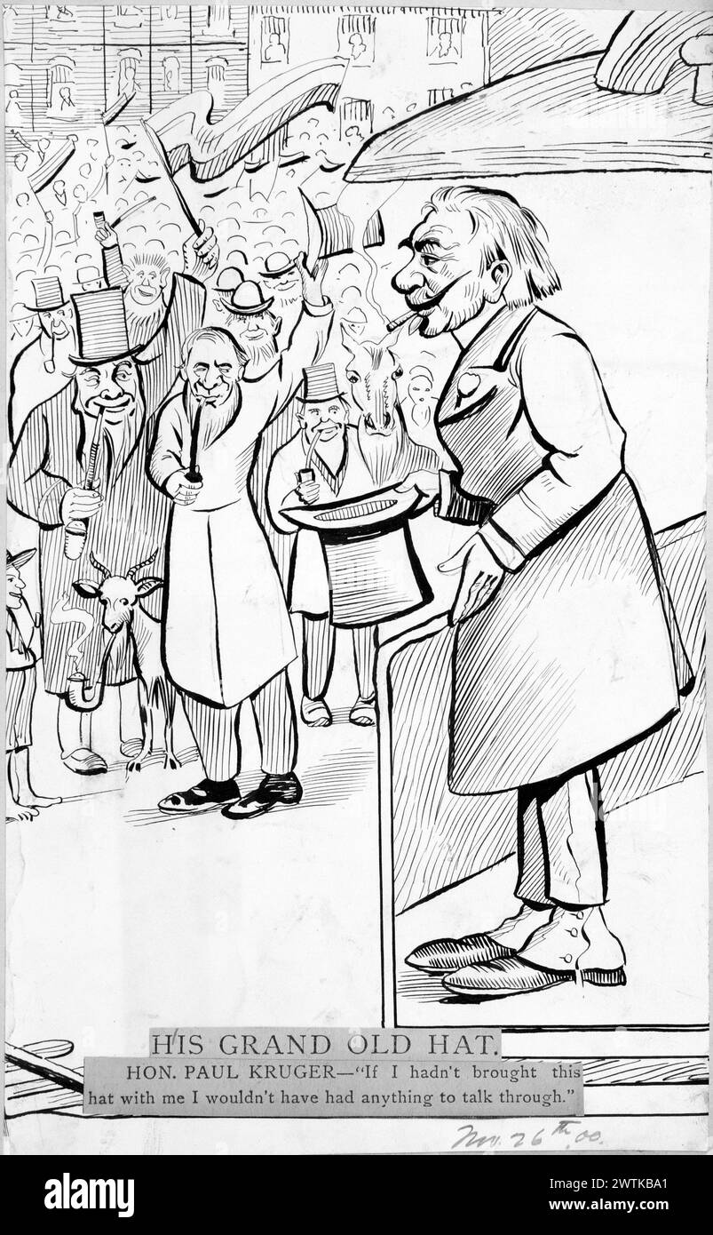 Grand hat Black and White Stock Photos & Images - Alamy