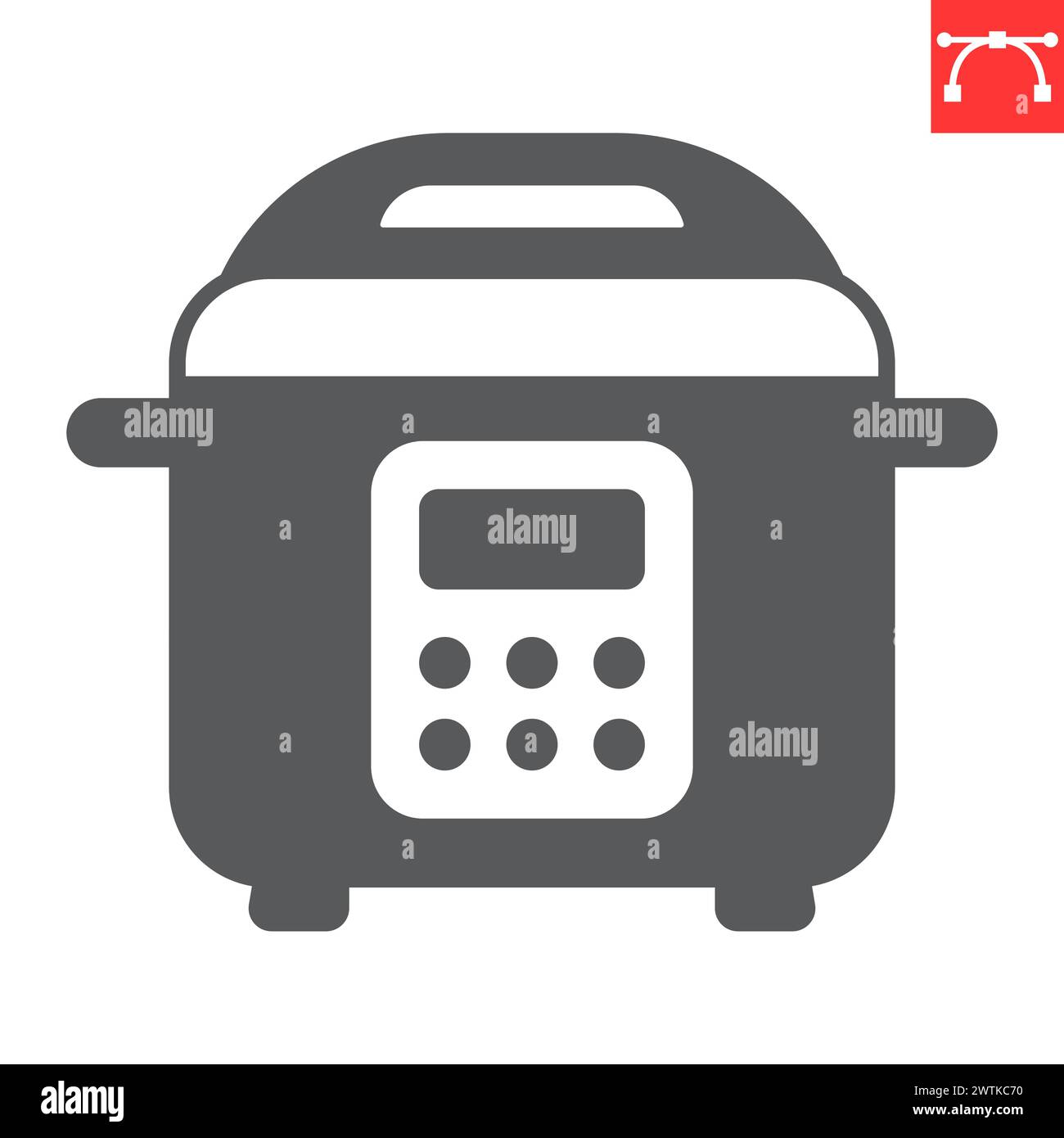 Electric pressure cooker clipart hi-res stock photography and images ...
