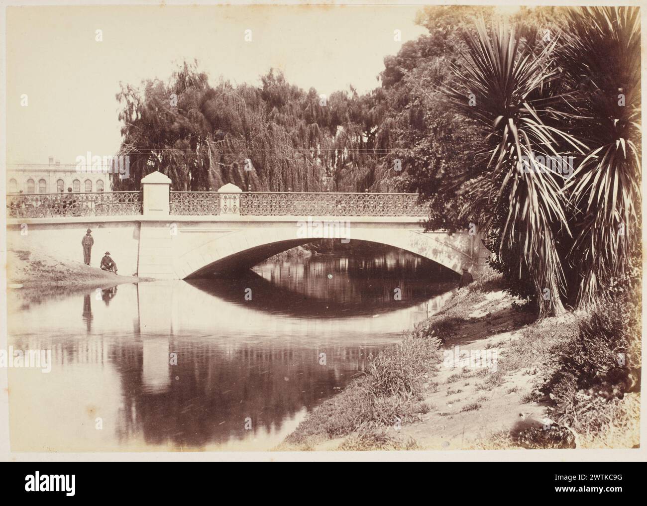 Armagh St. Bridge and Watering Place. From the album: Scenes of New ...